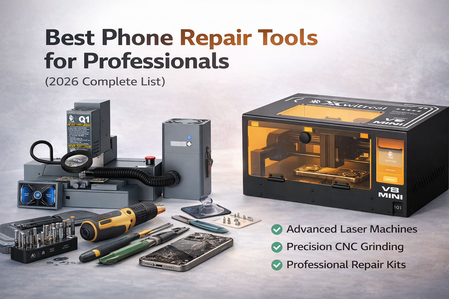 Best Phone Repair Tools for Professionals (2026 Complete List) – XwitZeal